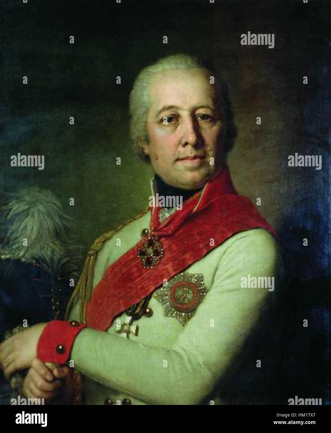 Ivan Dunin by Borovikovsky Stock Photo - Alamy