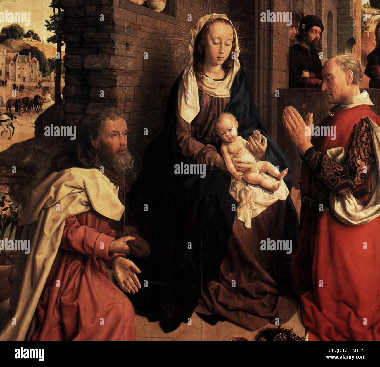 The Monforte Altarpiece by Hugo van der Goes is a masterpiece of ...