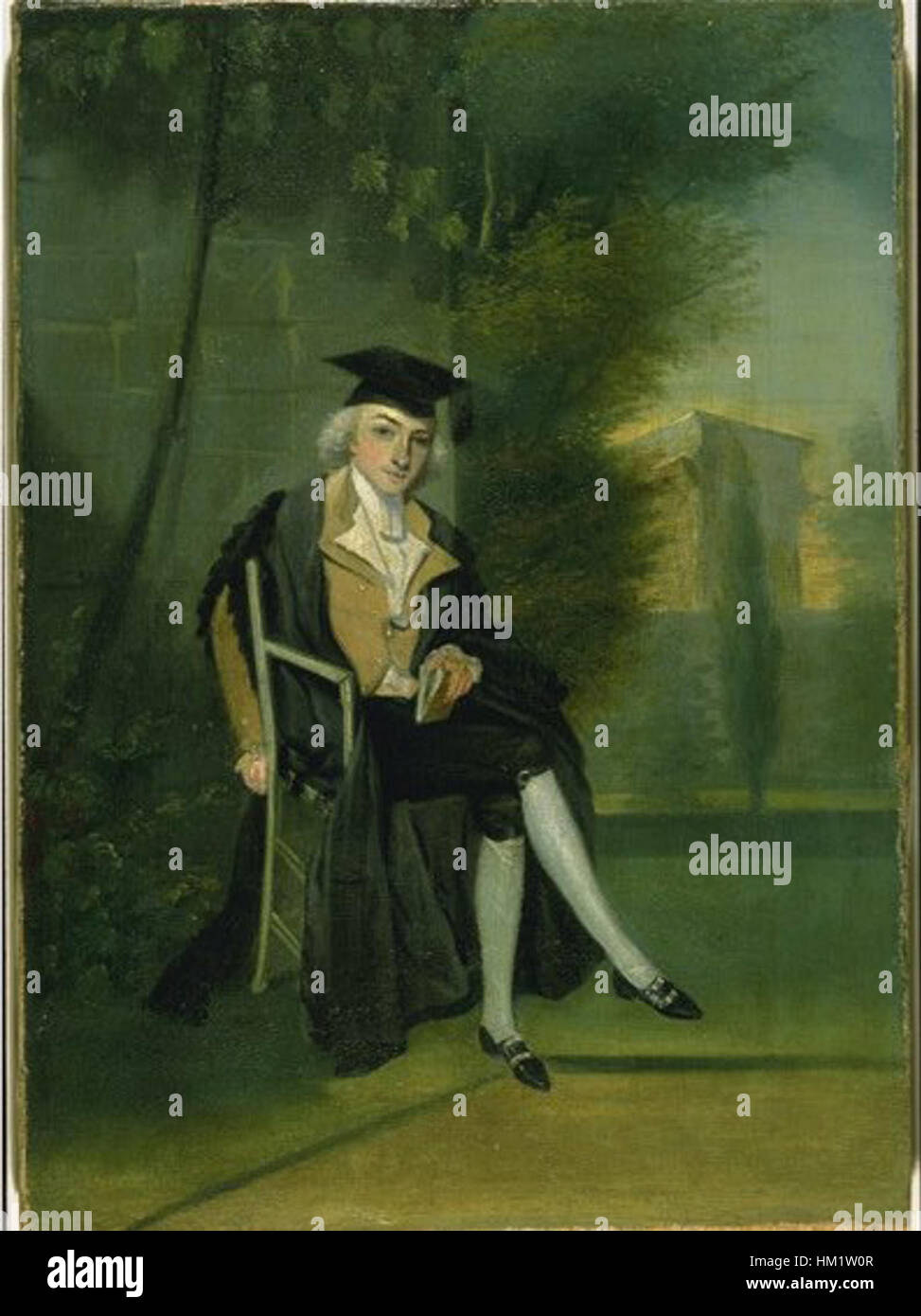 A portrait of James Smithson, painted around 1786. The artwork captures ...