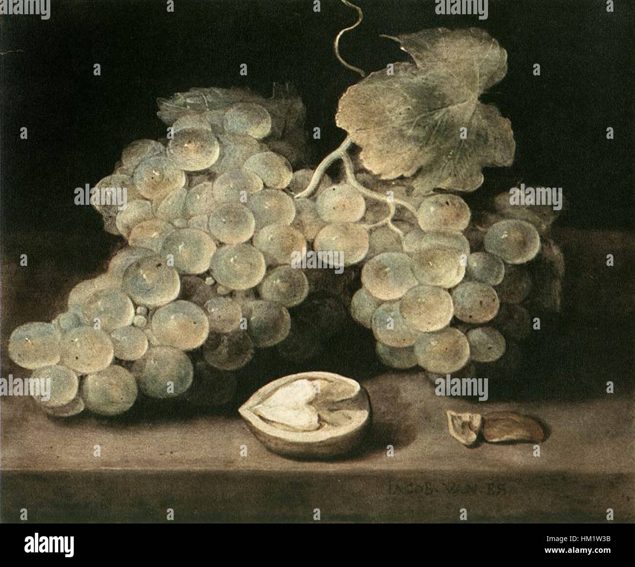 Jacob van Es's painting showcases his skill in still life compositions ...