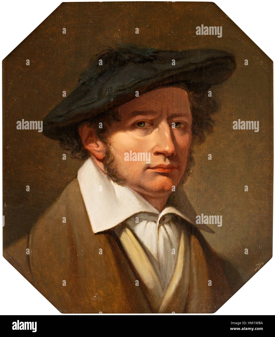 This self-portrait by Johan Gustaf Sandberg showcases the artist's ...
