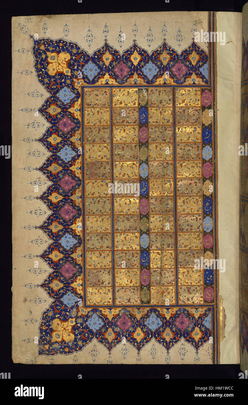 This Iranian artwork, from the Walters Art Museum, depicts the left ...