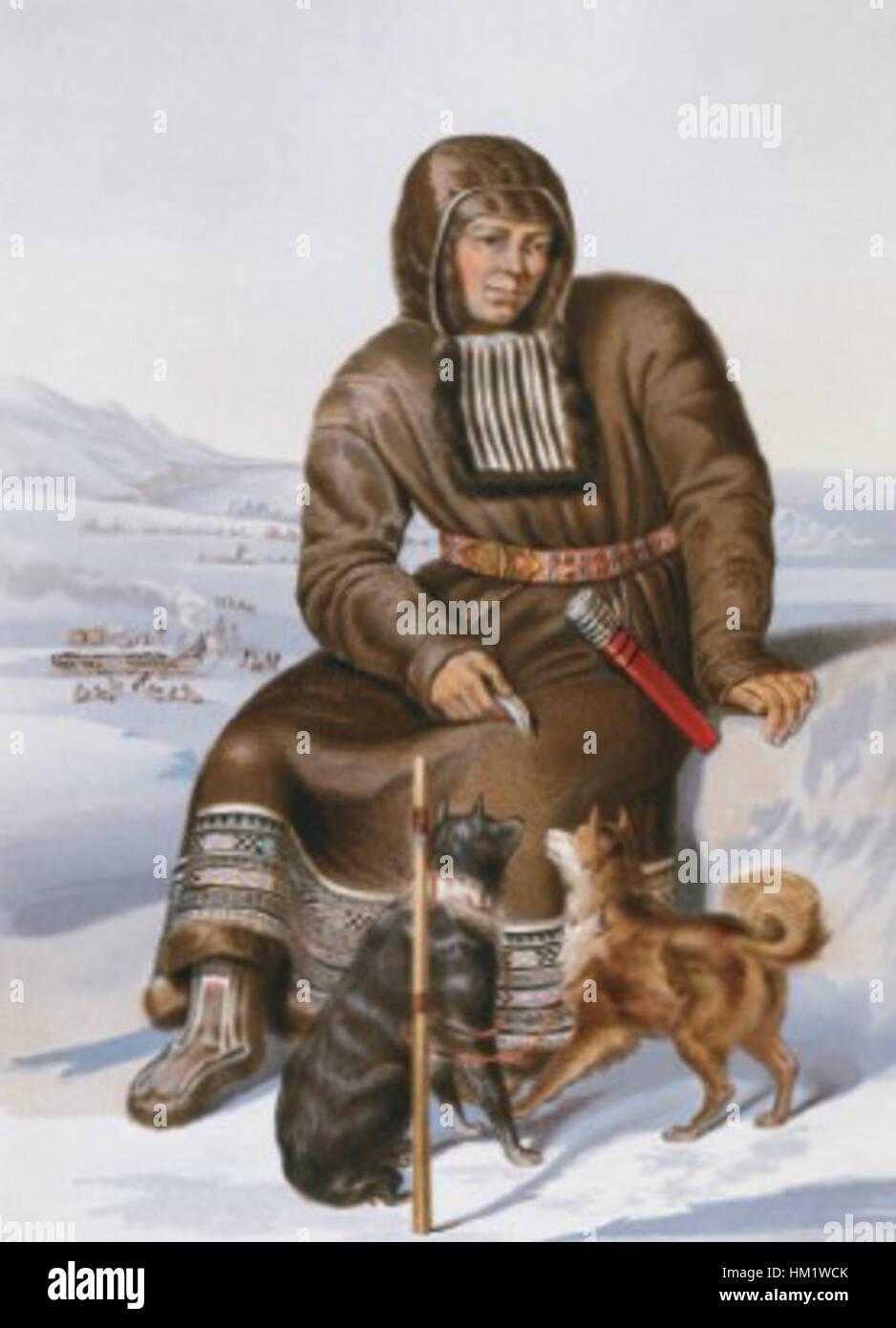 The 'Itelmen' artwork represents the indigenous people of the Kamchatka ...