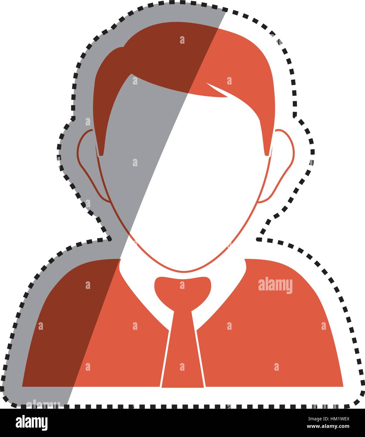 Businessman executive profile icon vector illustration graphic design ...