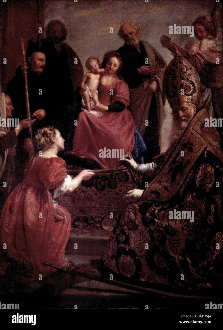 A portrait by Jacob van Oost the Elder from 1648, showcasing his ...