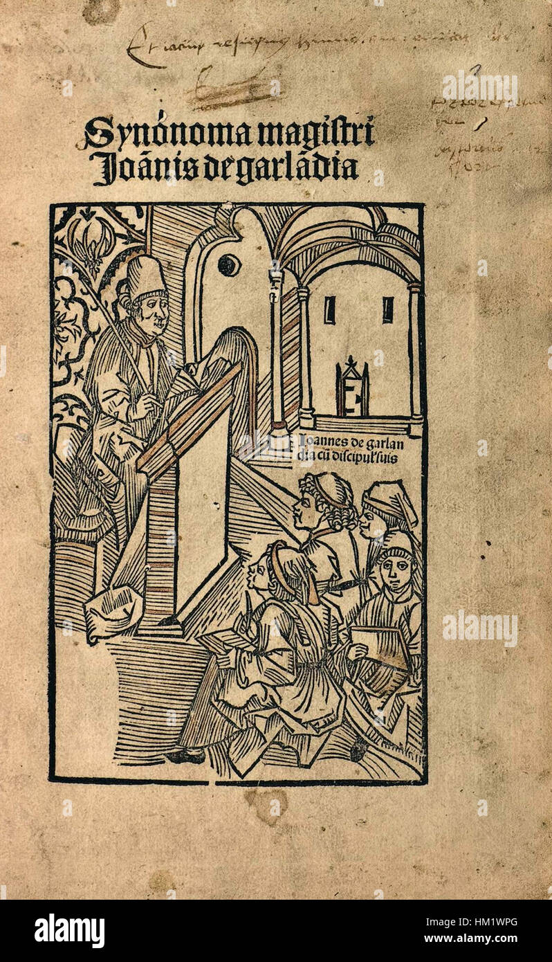 Medieval latin dictionary hi-res stock photography and images - Alamy