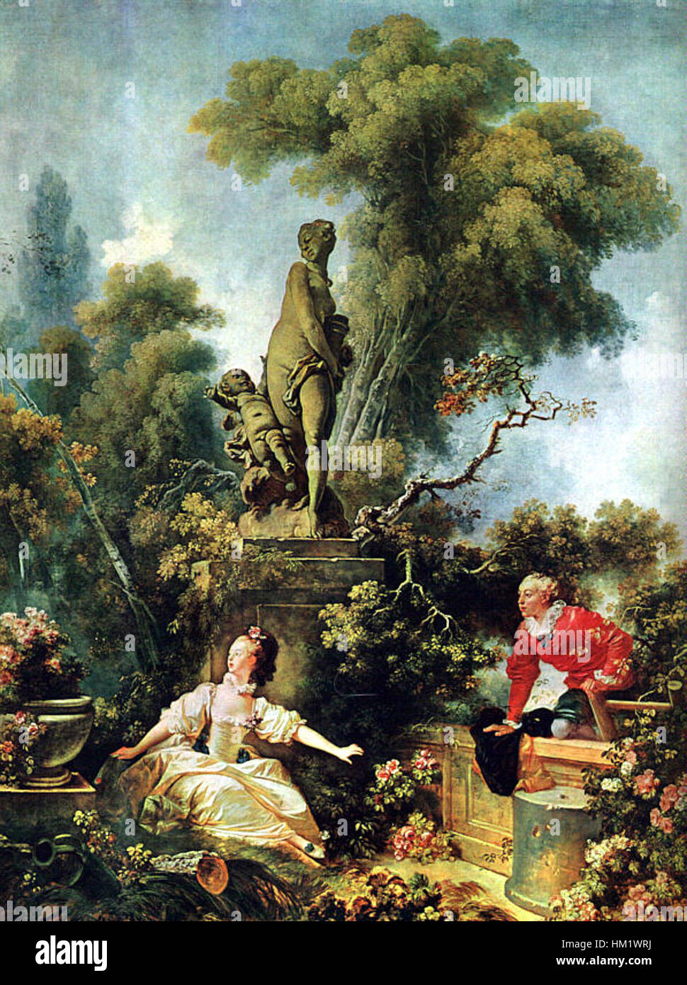 'Surprise' by Jean Honoré Fragonard is an 18th-century French Rococo ...