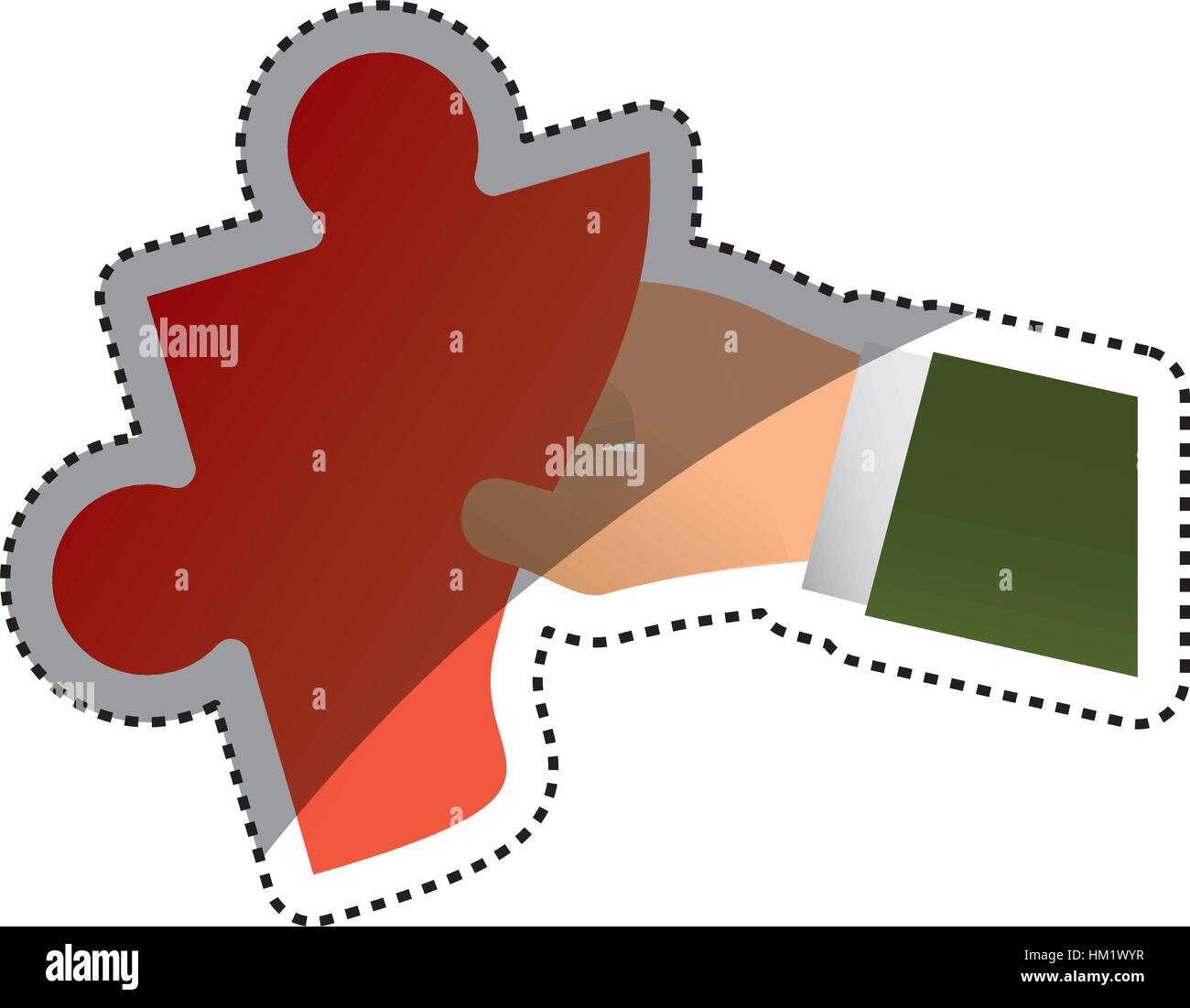 Puzzle piece symbol icon vector illustration graphic design Stock ...