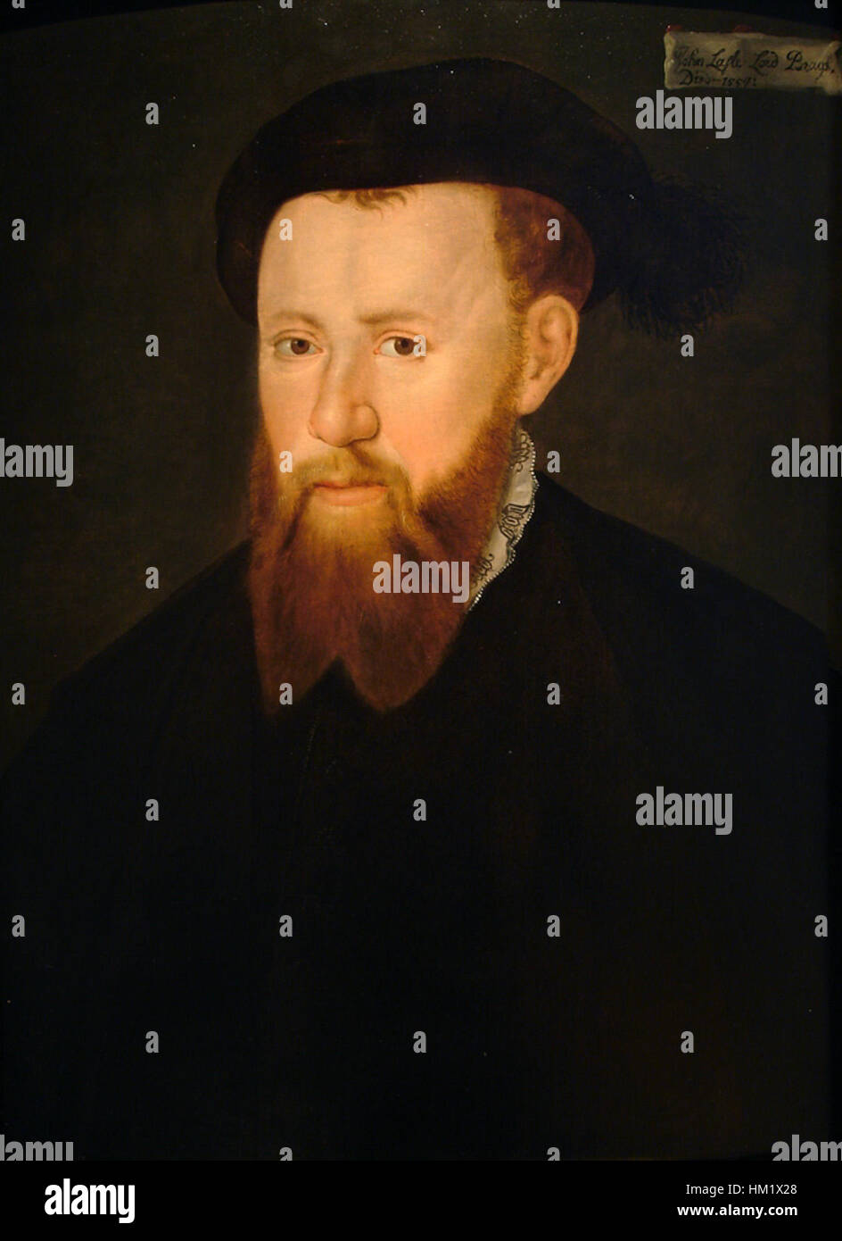 The portrait of John Bray, 2nd Lord Braye, displays the aristocratic ...