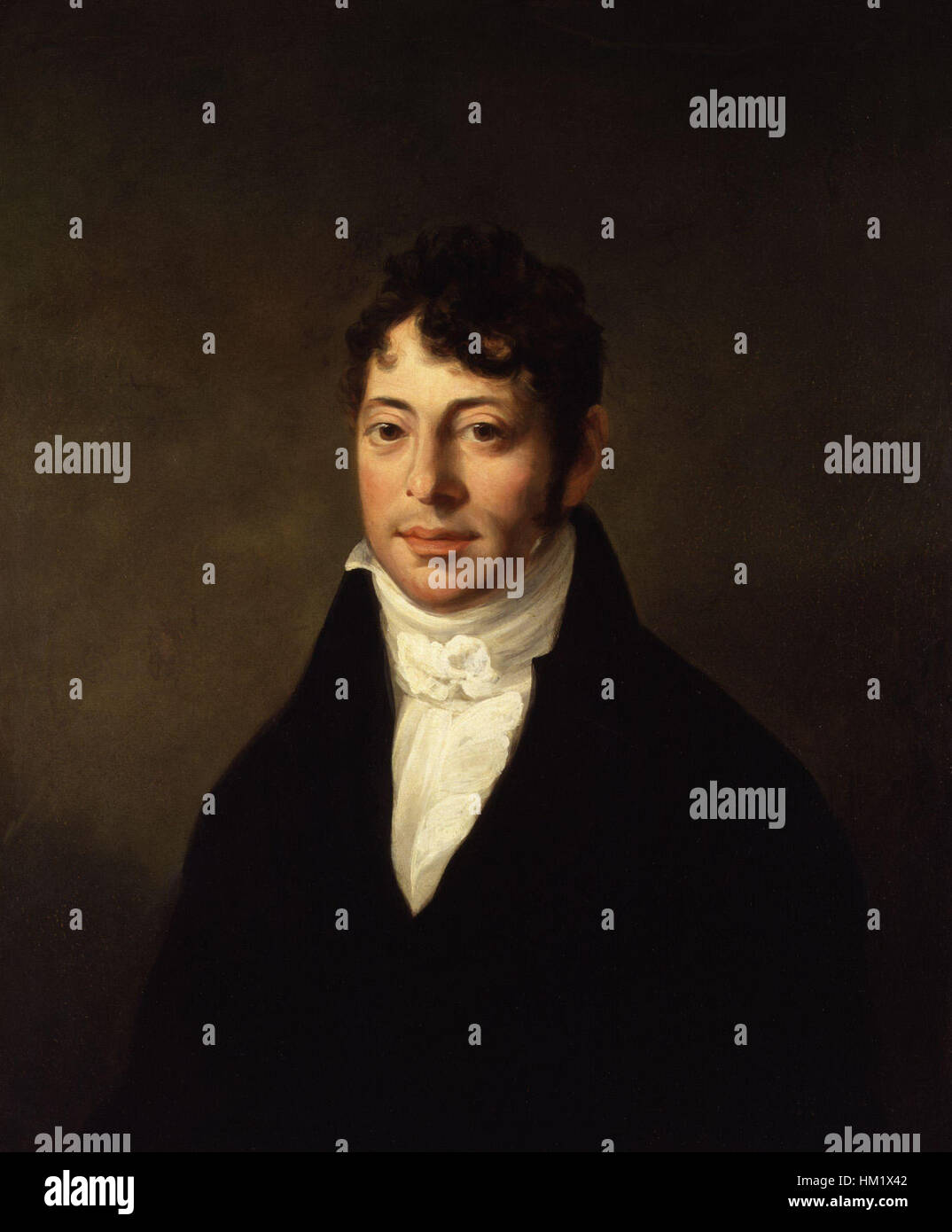 A portrait of the famous English clown Joseph Grimaldi, painted by John ...