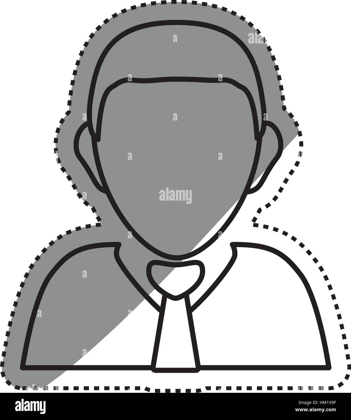 Businessman executive profile icon vector illustration graphic design ...