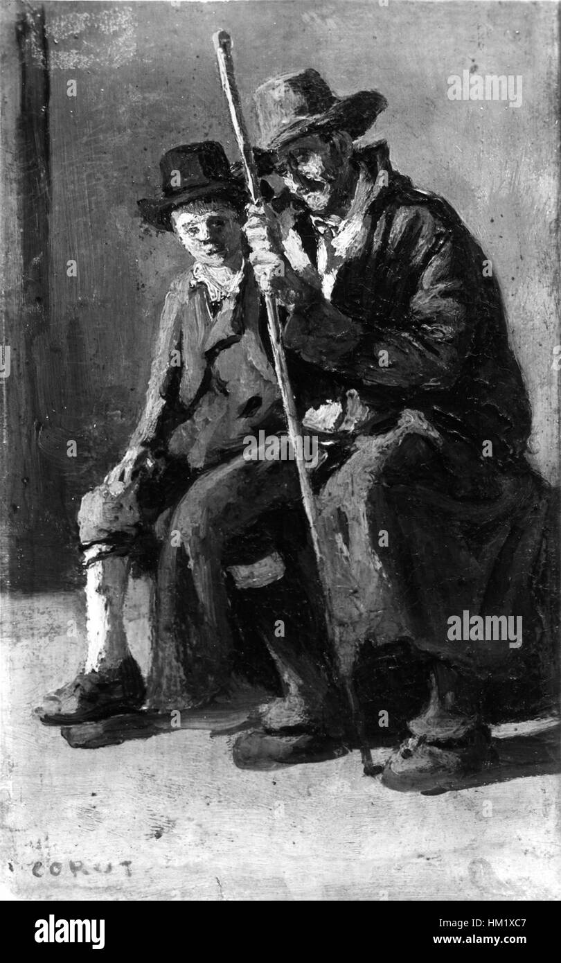 Jean-Baptiste-Camille Corot's 'Two Italian Peasants' captures rural ...