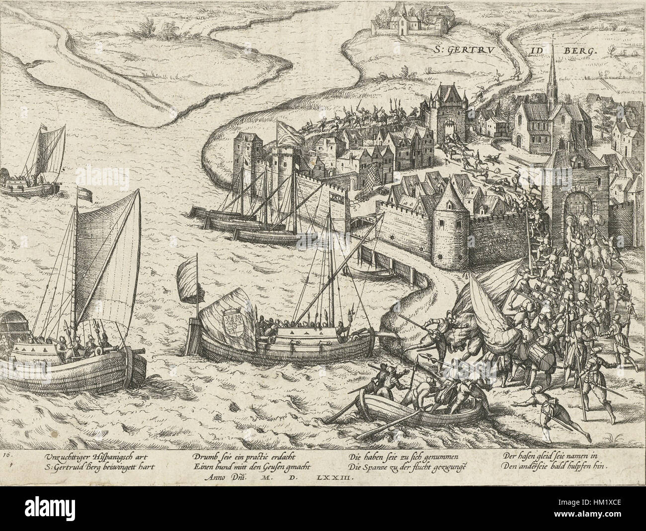 *Inname van Geertruidenberg* is a 1573 oil painting depicting the ...