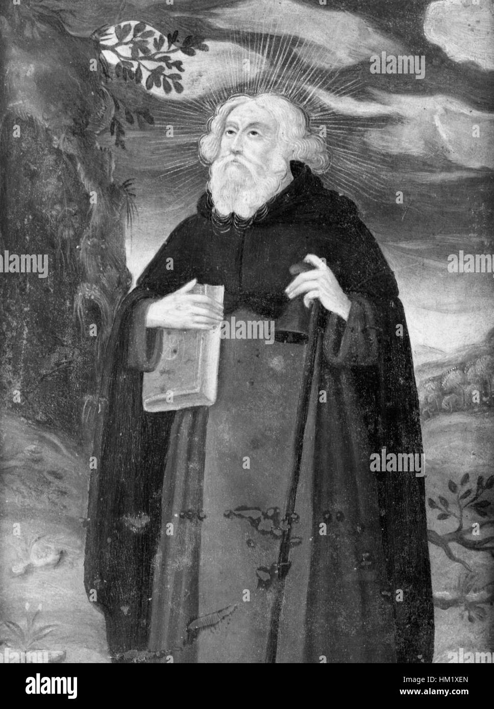 Mystical saint Black and White Stock Photos & Images - Alamy