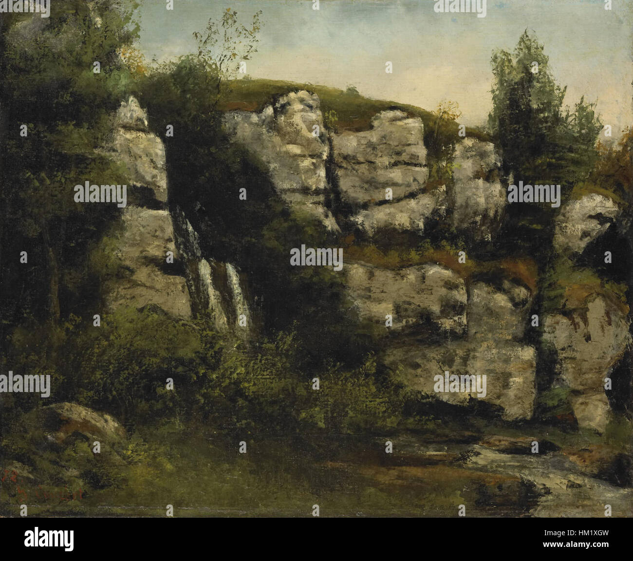 Gustave courbet work of art hi-res stock photography and images - Alamy