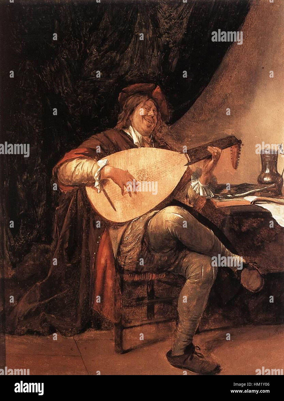 Self portrait of jan steen hi-res stock photography and images - Alamy