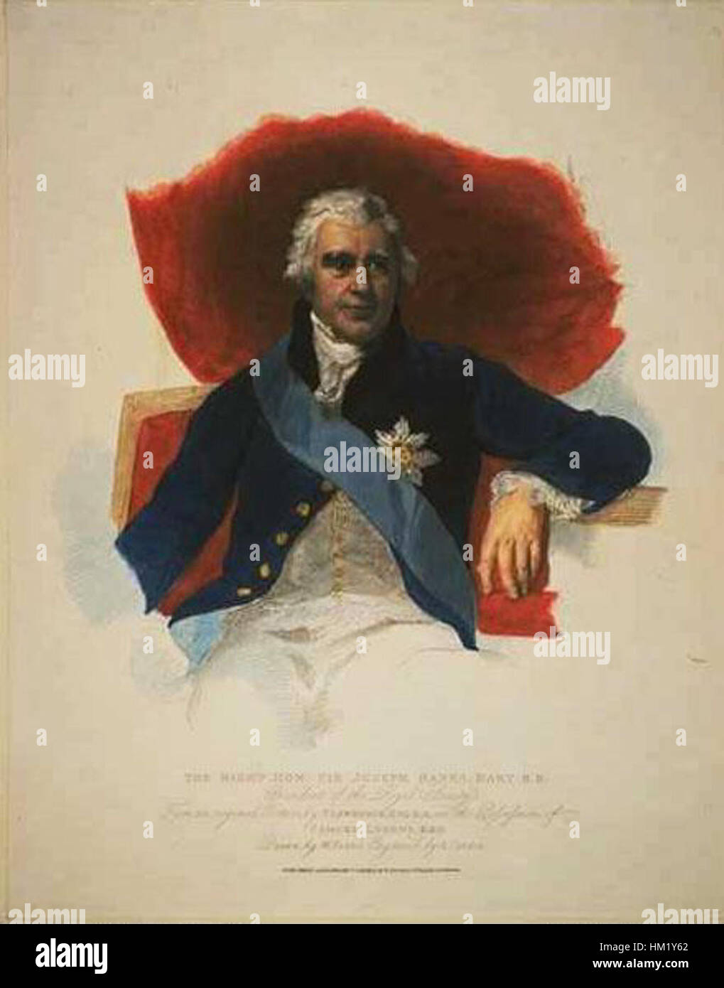 This hand-coloured illustration from 1810 by Joseph Banks showcases ...