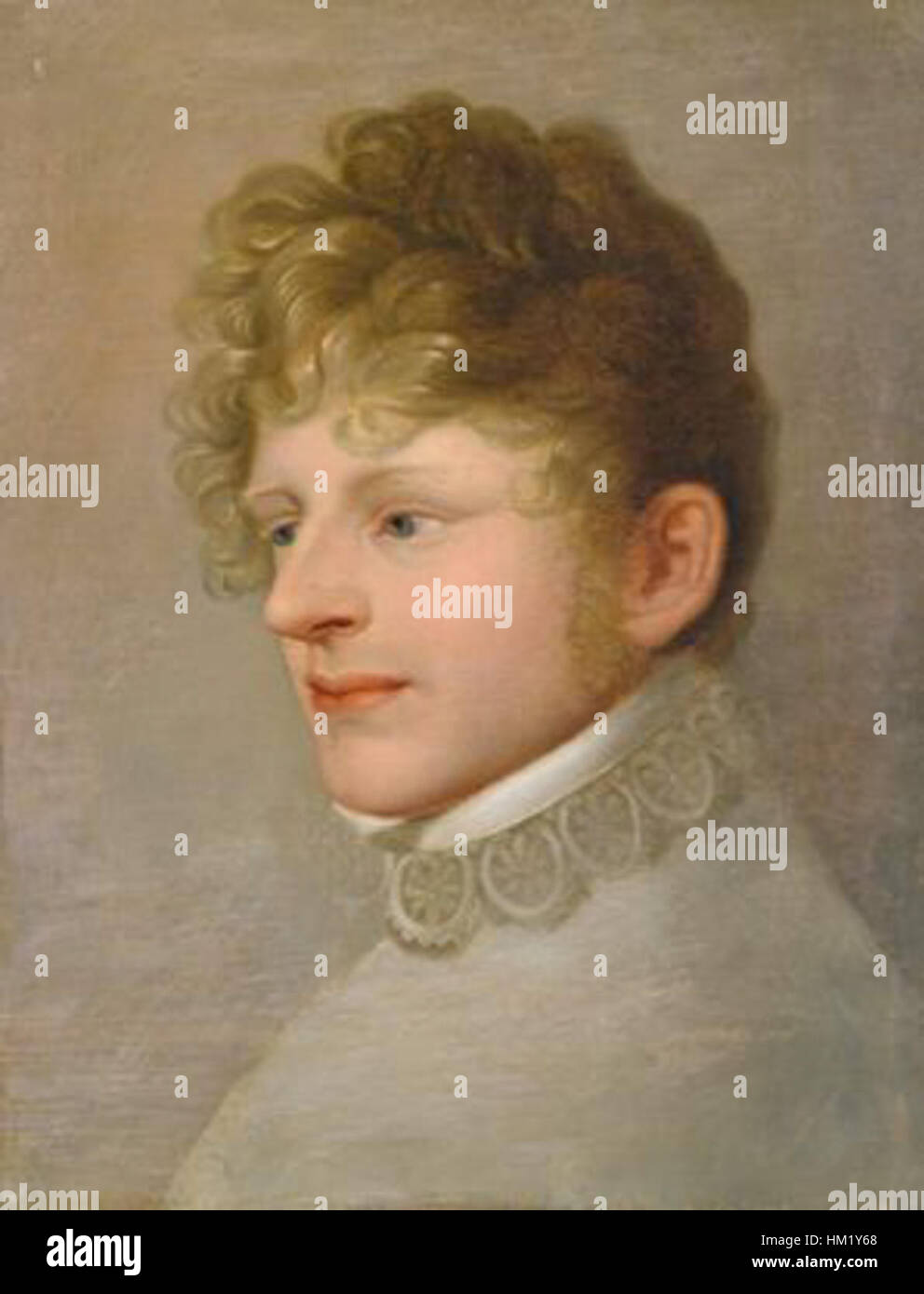 A portrait by Joseph Maria Grassi, an artist known for his work in the ...