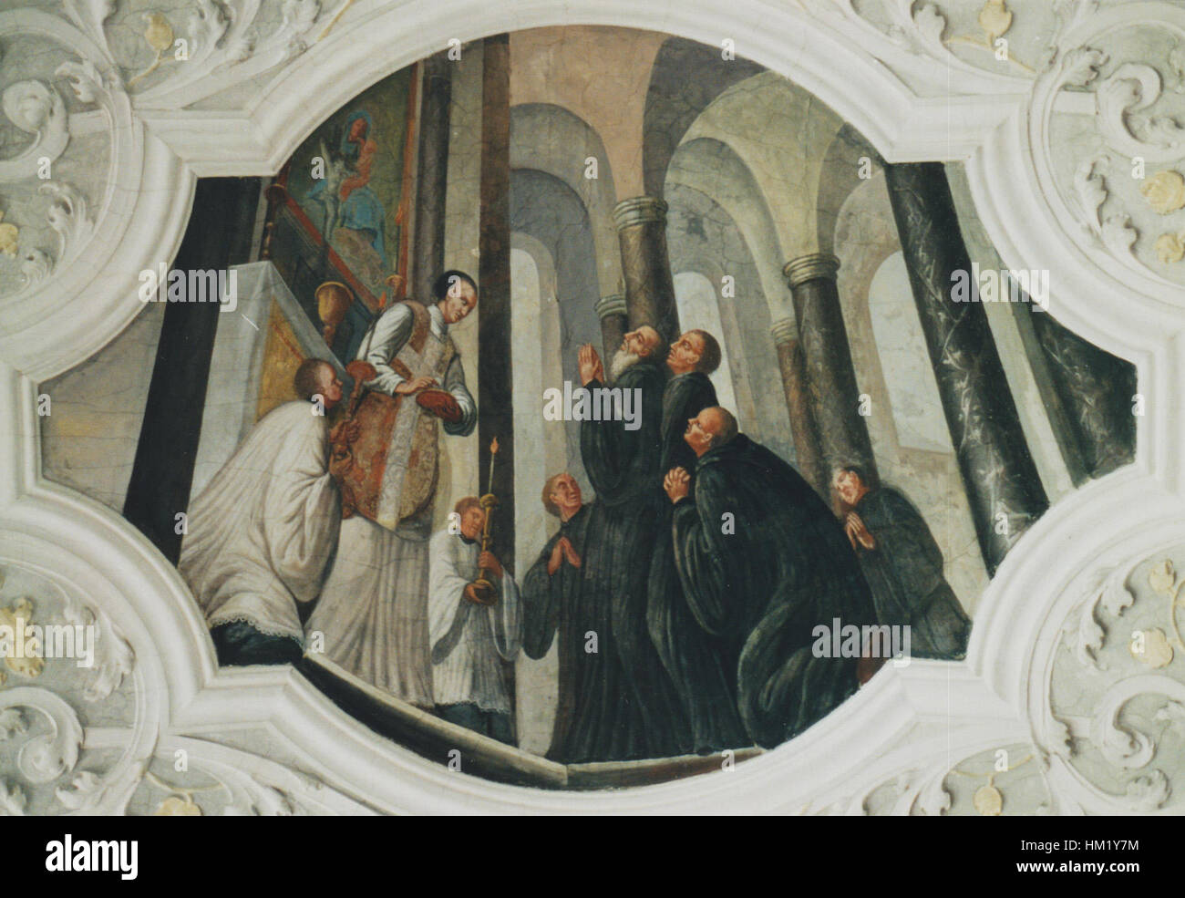 The Kapitelsaal (Chapter Hall) of Kloster Ottobeuren in Bavaria ...