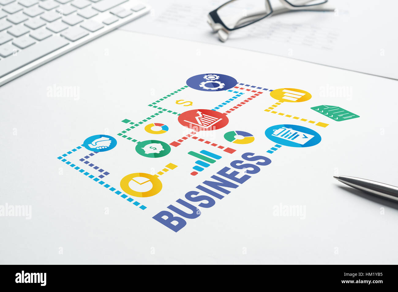 Network media background Stock Photo - Alamy