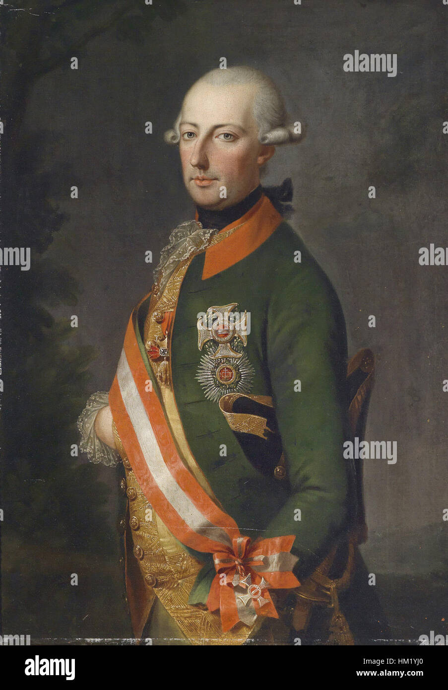 Kaiser Joseph II c1780 Stock Photo - Alamy