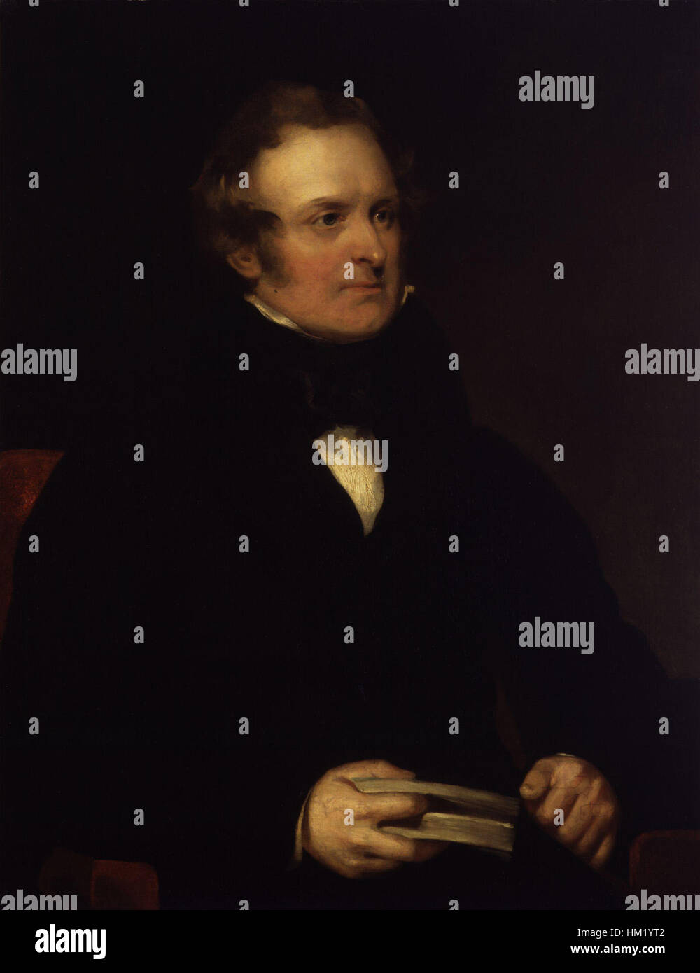 This portrait of John Wilson by Sir John Watson-Gordon is an oil ...