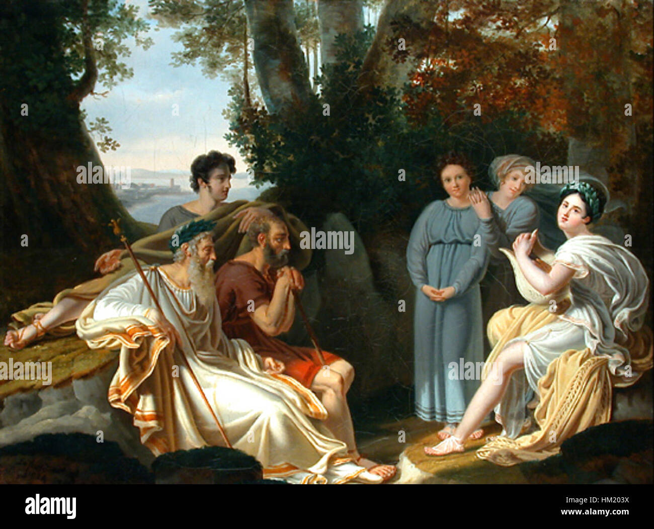 Sappho painting hi-res stock photography and images - Alamy
