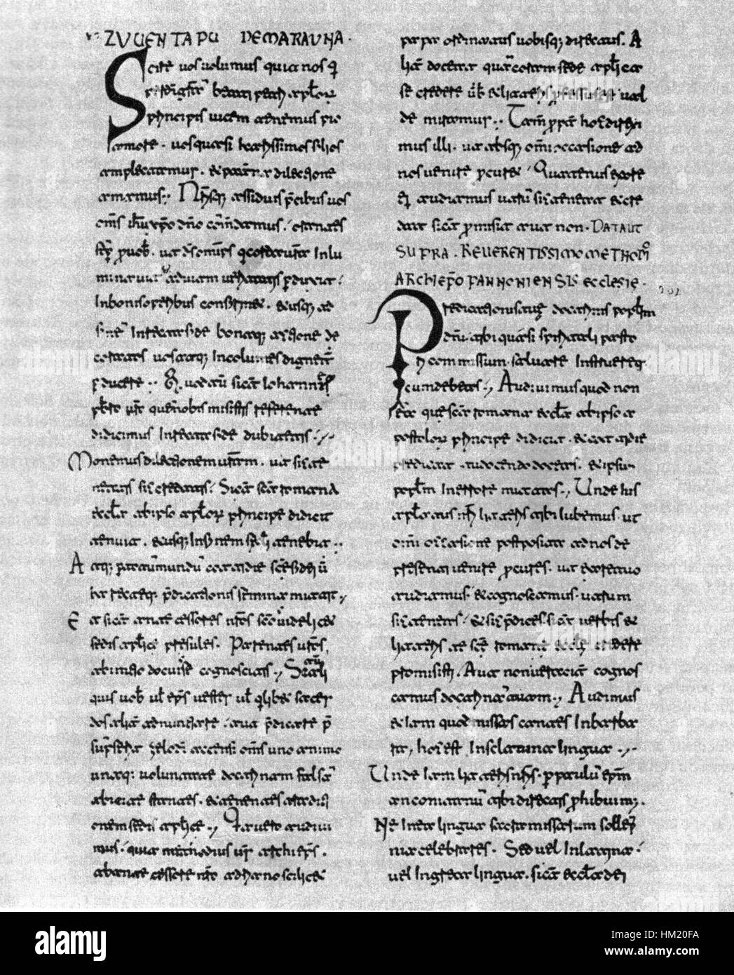 This historical letter by Svatopluk illustrates his writing style and ...