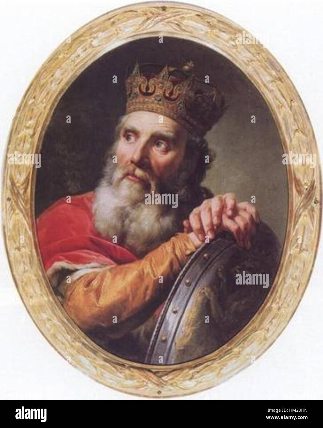 This painting by Bacciarelli portrays Kazimierz Wielki, a significant ...
