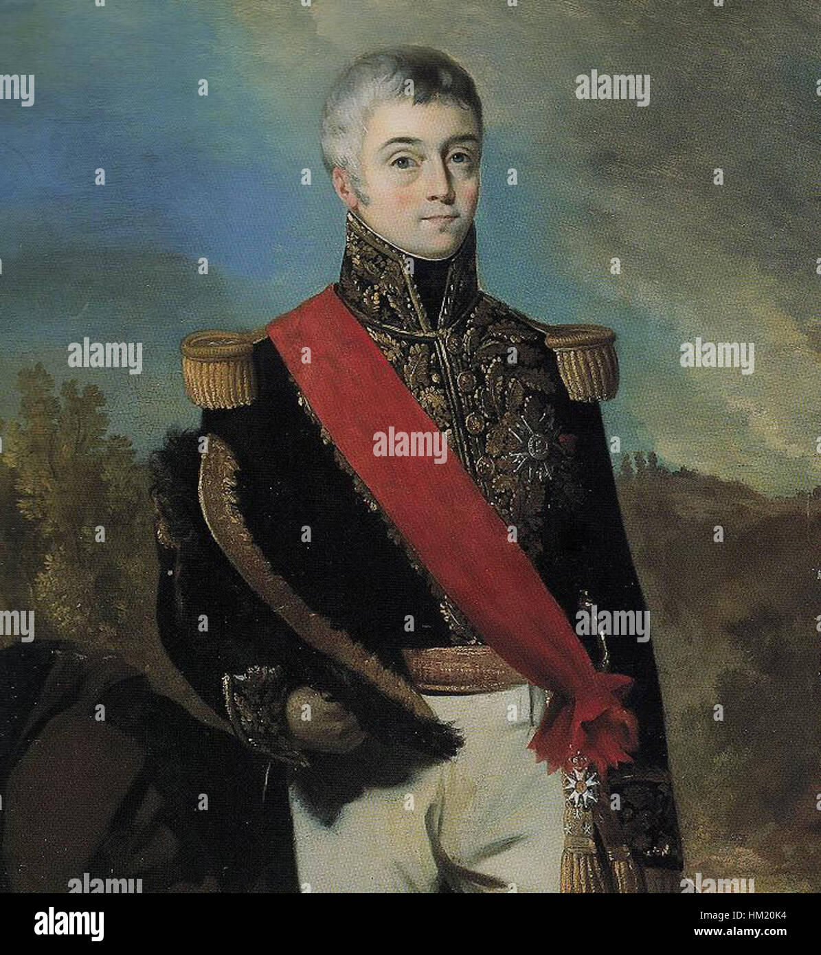 This portrait by Louis Jean Baptiste Gouvion (1752-1823) captures the ...