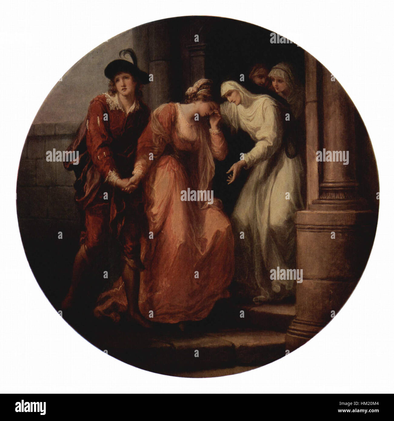 This painting by Angelica Kauffmann, an 18th-century Swiss artist ...
