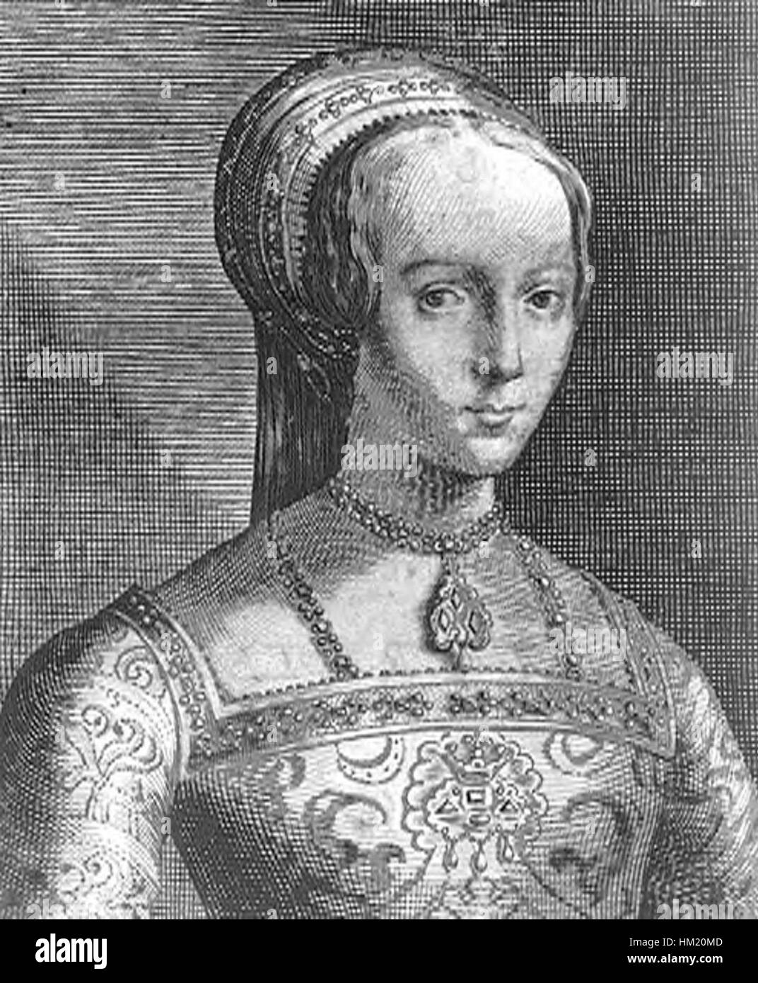 This portrait of Lady Jane Grey, known as the Nine Days' Queen of ...