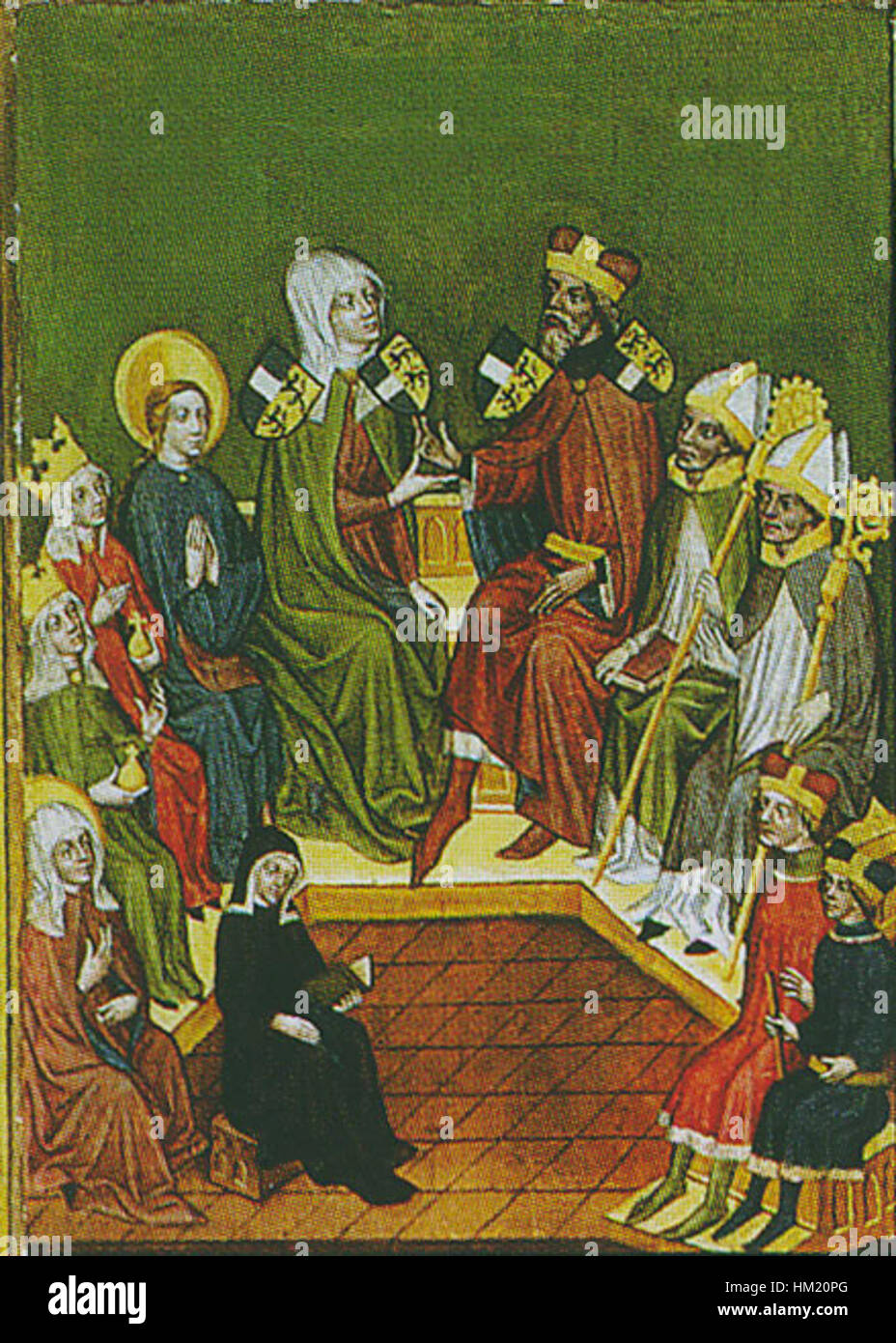 The Hedwig Altar I is a medieval altarpiece featuring intricate ...