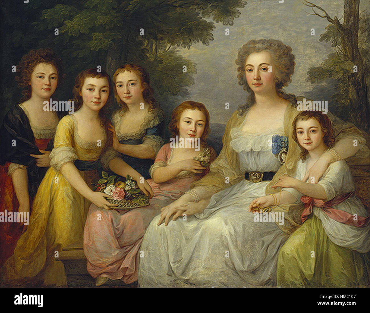 A portrait by Angelika Kauffmann, one of the most prominent female ...