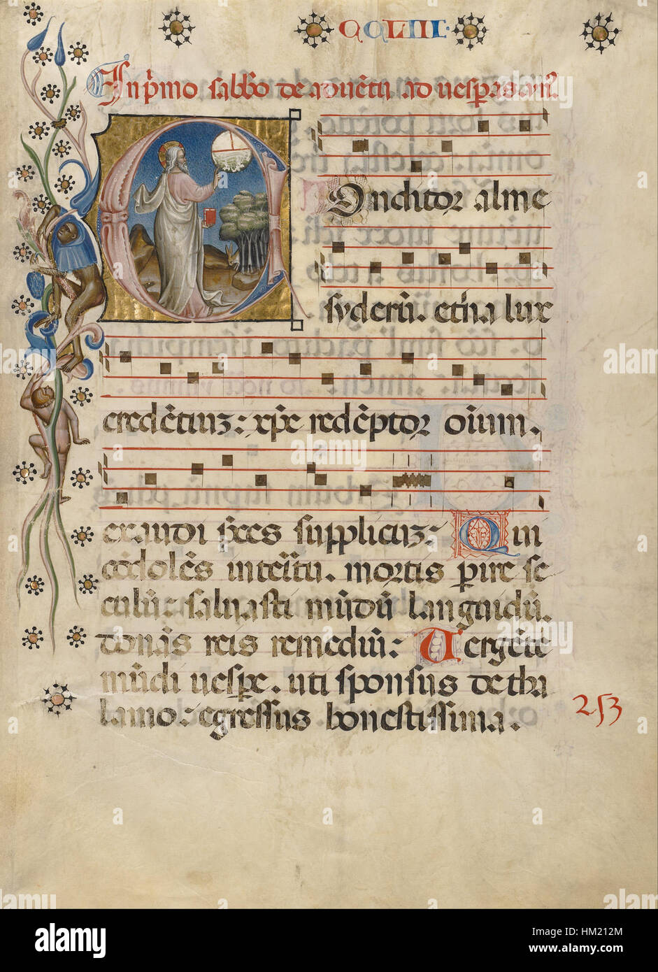 The 'Initial C' from the 'Creation of the World' manuscript is a ...