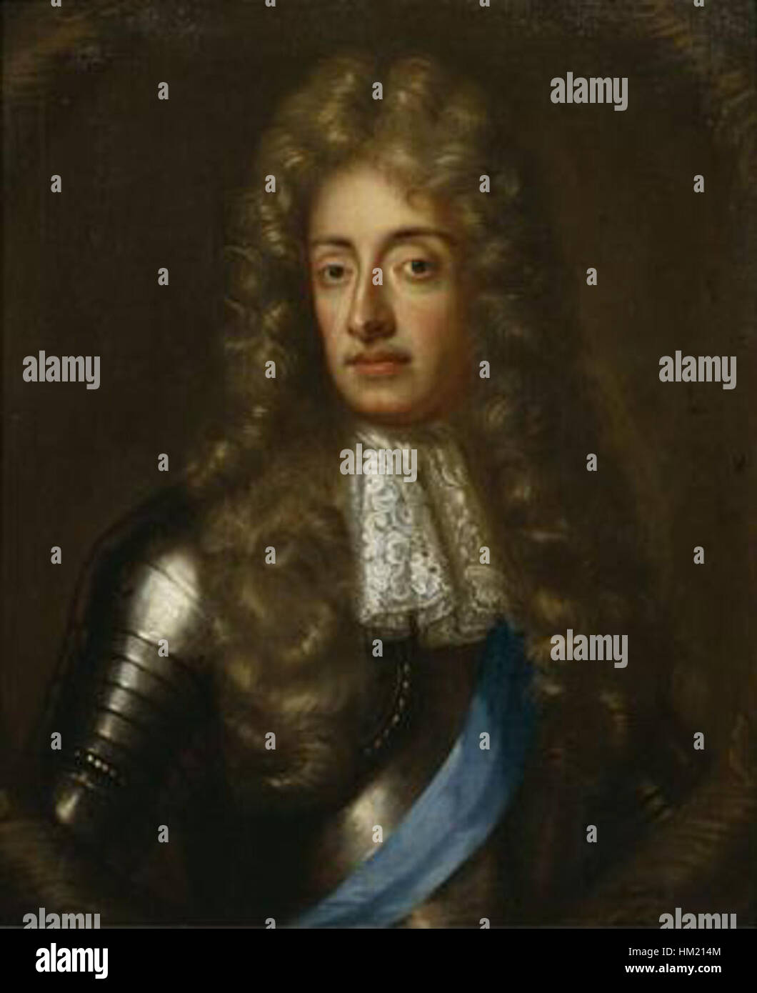 This portrait of King James II and VII showcases the monarch's regal ...