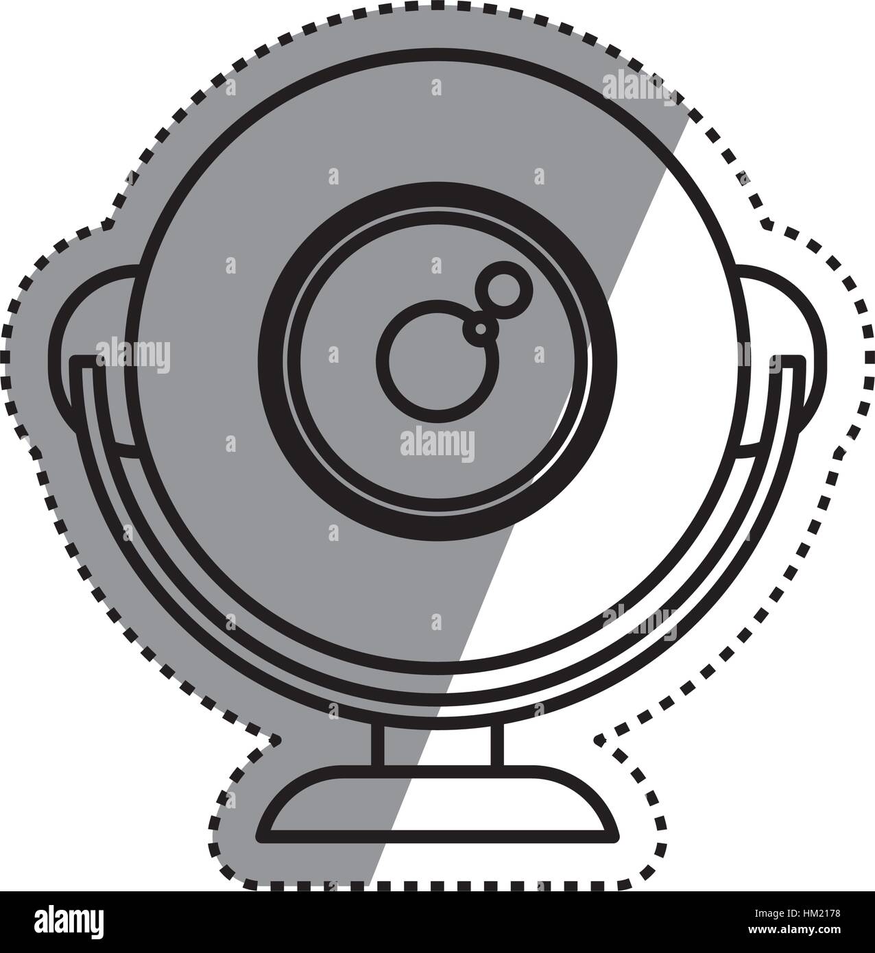 Webcam computer device icon vector illustration graphic design Stock ...