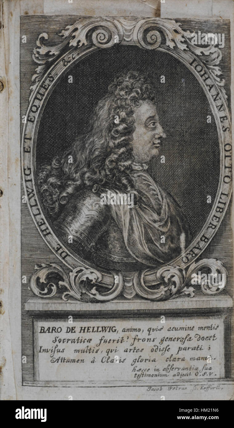 Johann Otto von Hellwig's painting from 1712 showcases the artist's ...