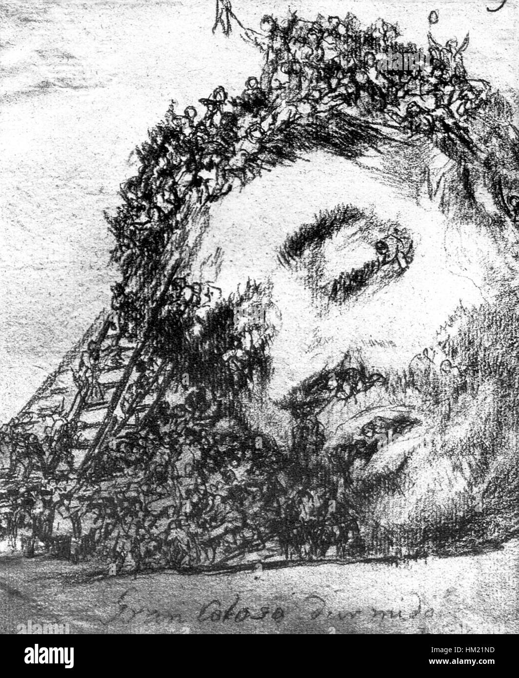 â€˜Gran coloso dormidoâ€™ (The Great Sleeping Colossus) by Francisco ...