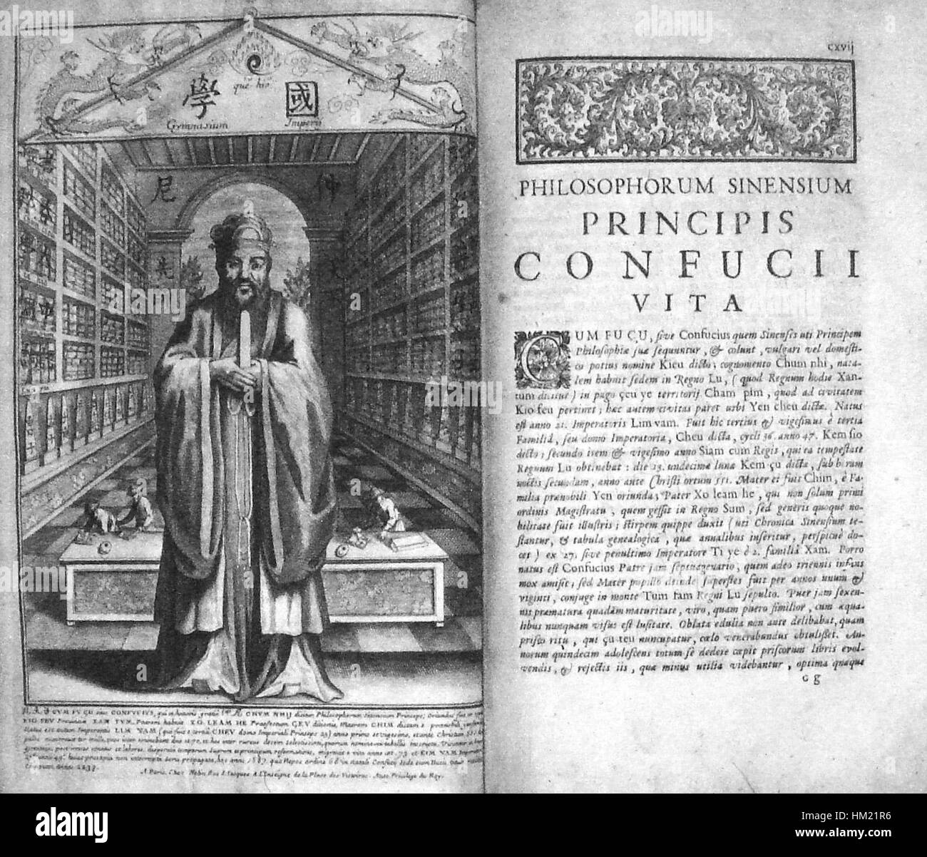 This 1687 artwork explores the life and teachings of Confucius, with ...