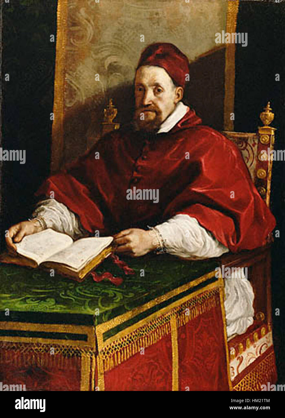 Gregor XV, a historical work of art, features a painting or oil on ...