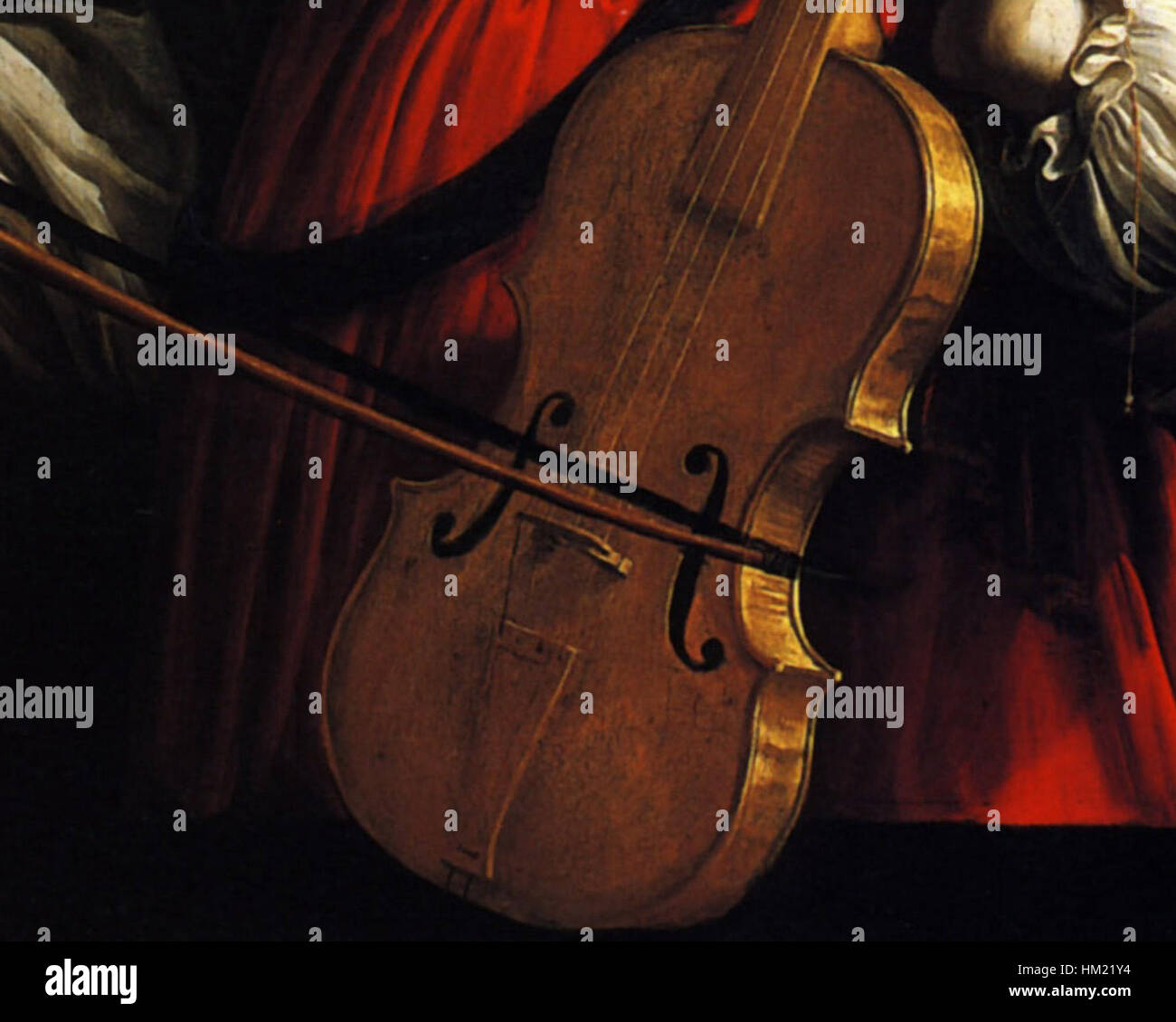 This detail from Guido Reni's 'Santa Cecilia' highlights the artist's ...