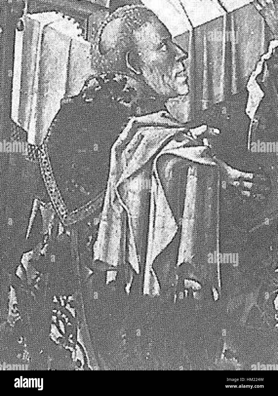 This artwork represents a scene from *Gregorsmesse*, a depiction of the ...