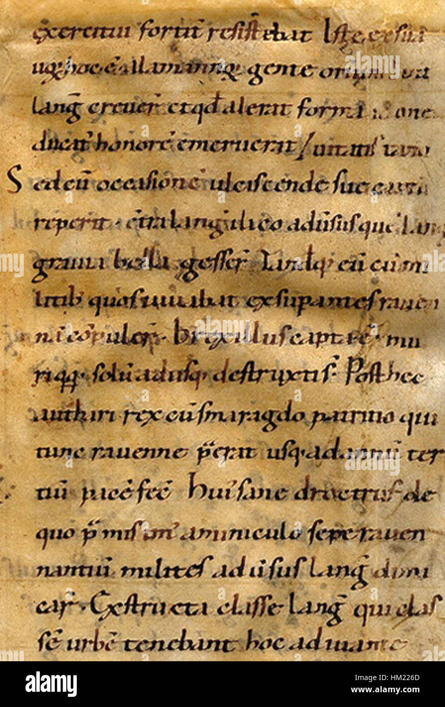 The 'Historia Langobardorum' is a historical manuscript that chronicles ...