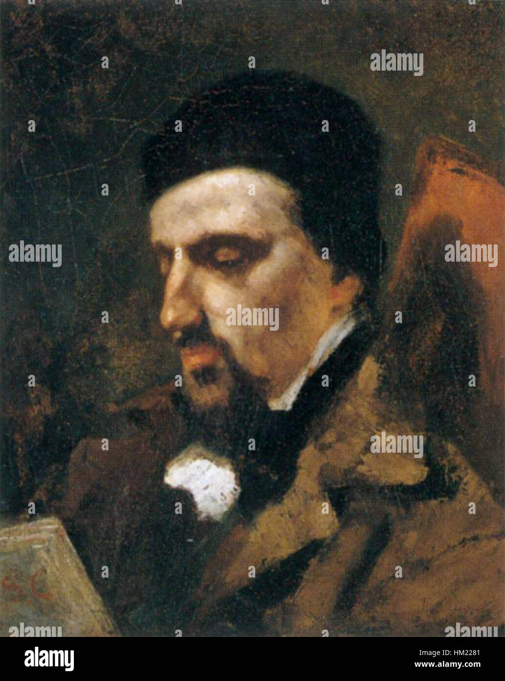 Gustave Courbet's 'Portrait of Urbain Cuenot' showcases the artist's ...