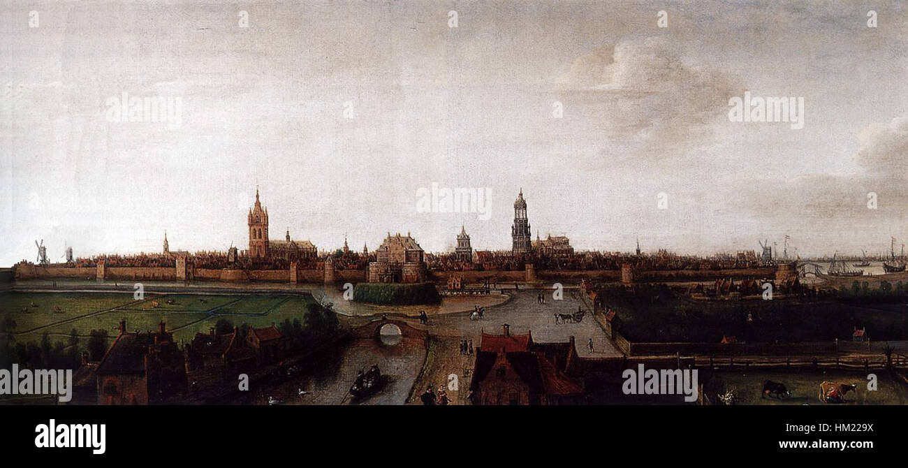 Hendrik Cornelisz. Vroom’s 'View of Delft from the Southwest' is a ...