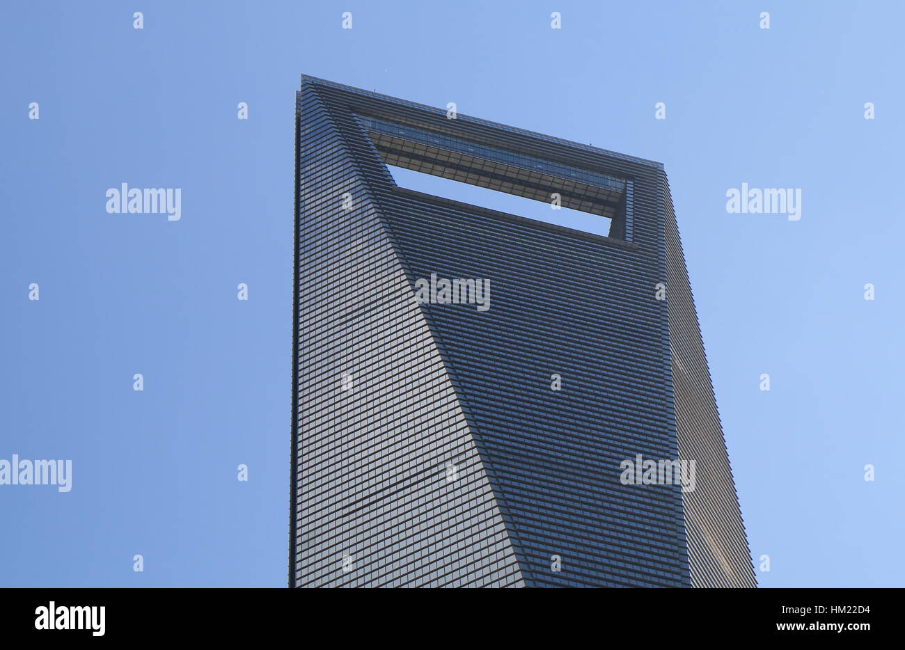 Shanghai World Financial Center building in Shanghai China Stock Photo ...