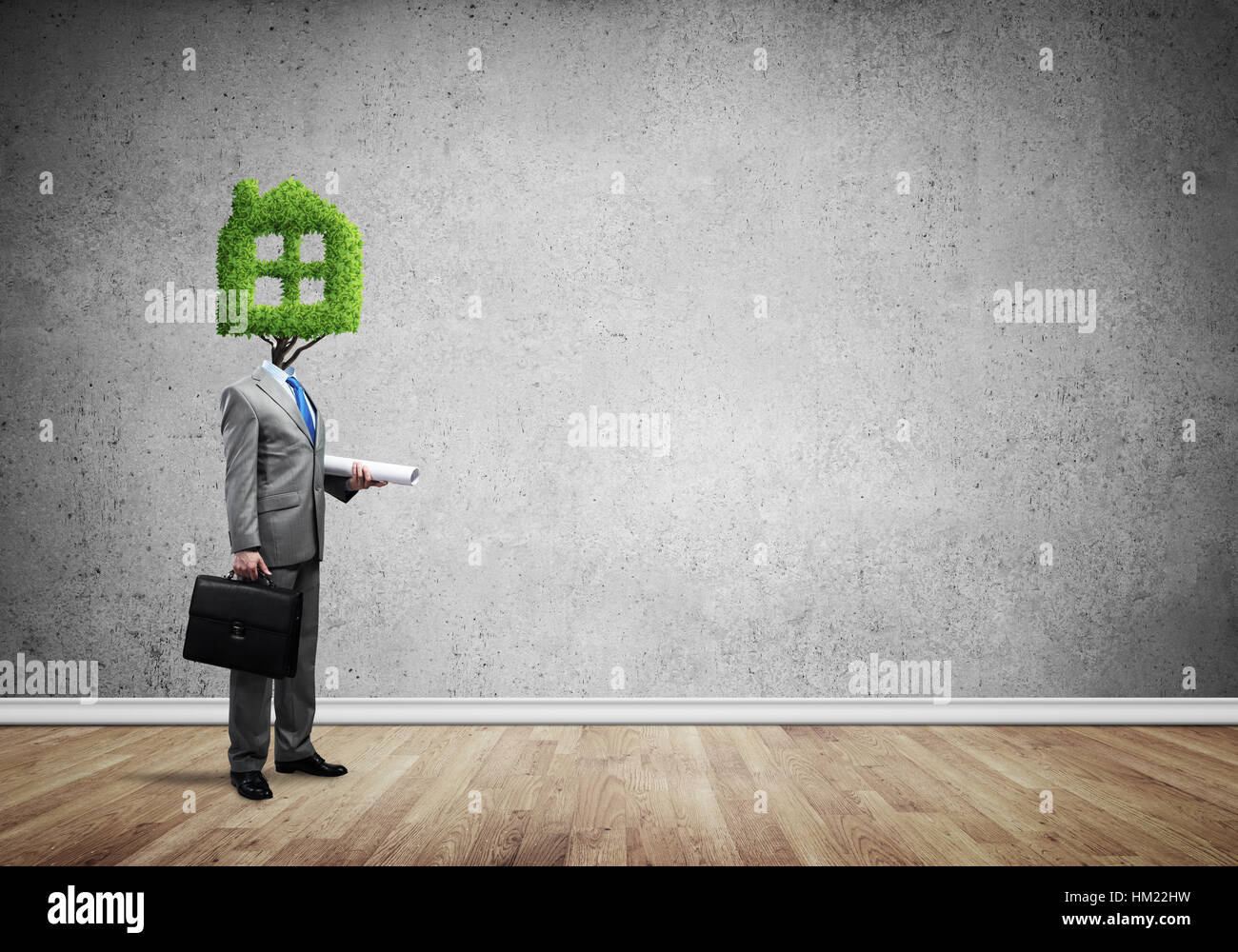 Real estate agent Stock Photo - Alamy
