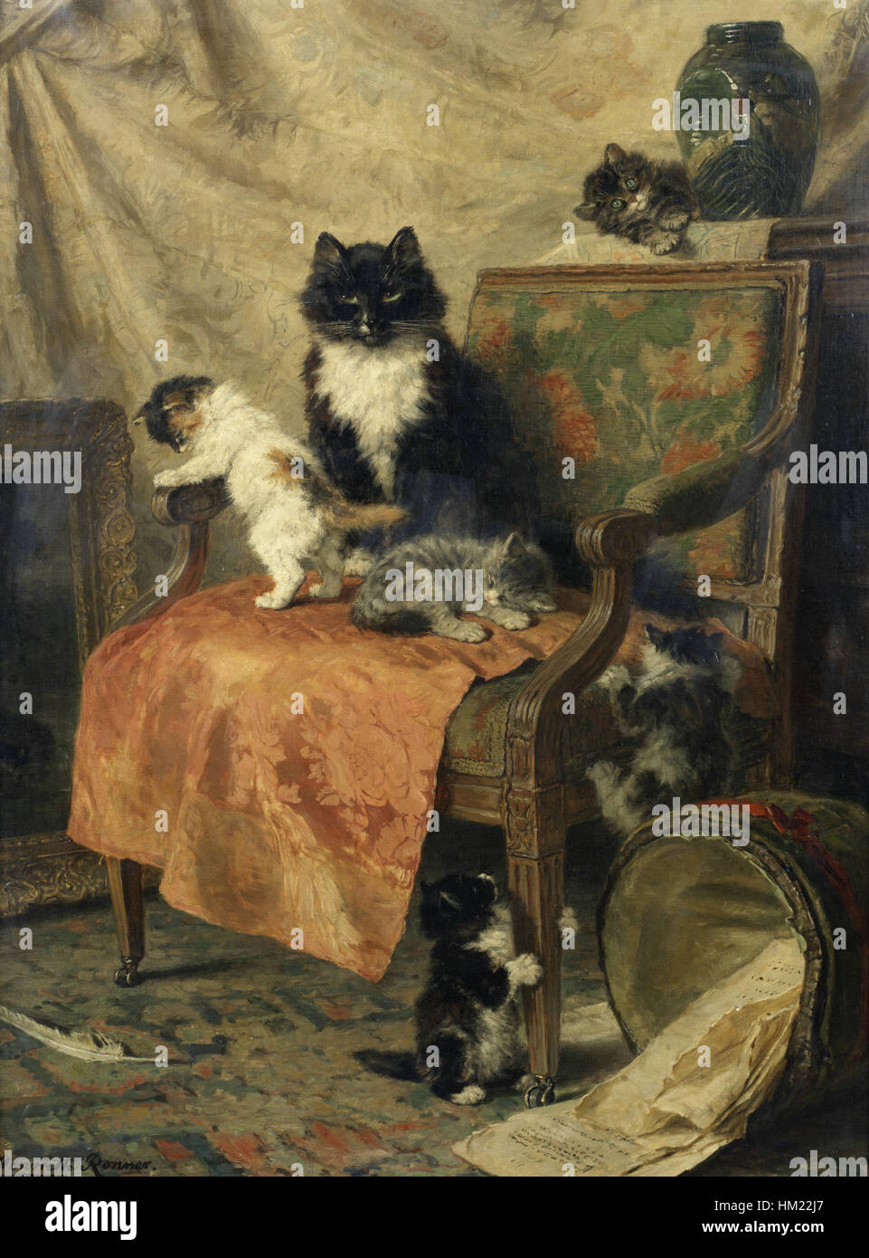 Henriette Ronner High Resolution Stock Photography and Images - Alamy