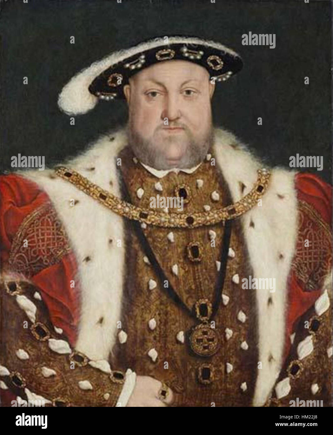 This painting of King Henry VIII is part of the collection at the Art ...